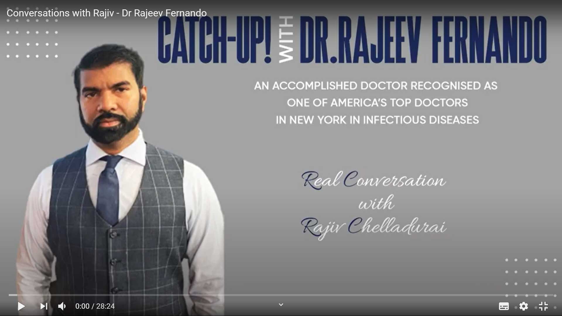 Conversations with Rajiv: Dr. Fernando - Ergos Mind