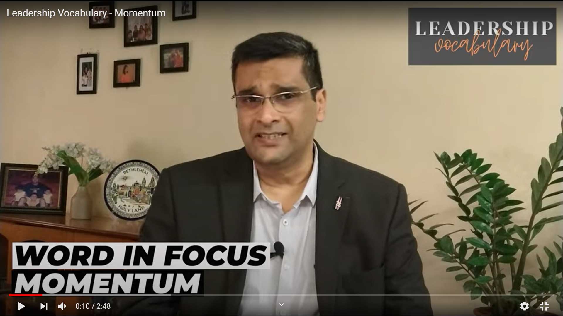 Leadership Vocabulary: Momentum - Ergos Mind