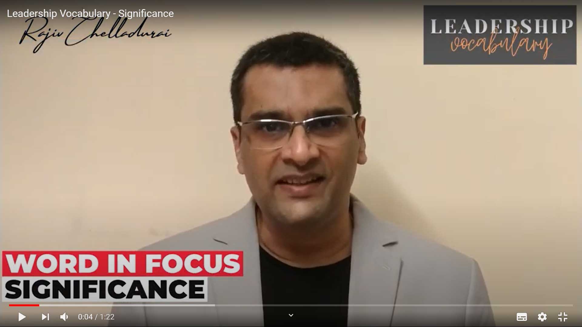 Leadership Vocabulary: Significance - Ergos Mind