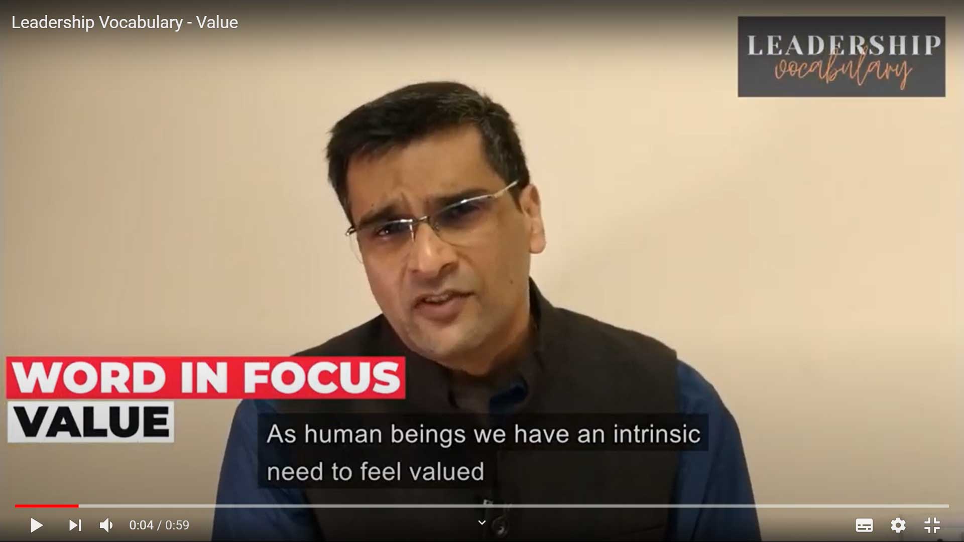 Leadership Vocabulary: Value - Ergos Mind