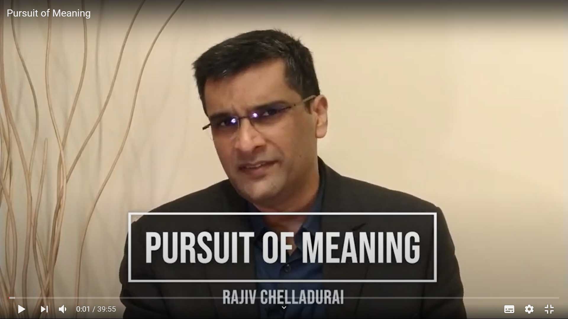 The Pursuit of Meaning - Ergos Mind